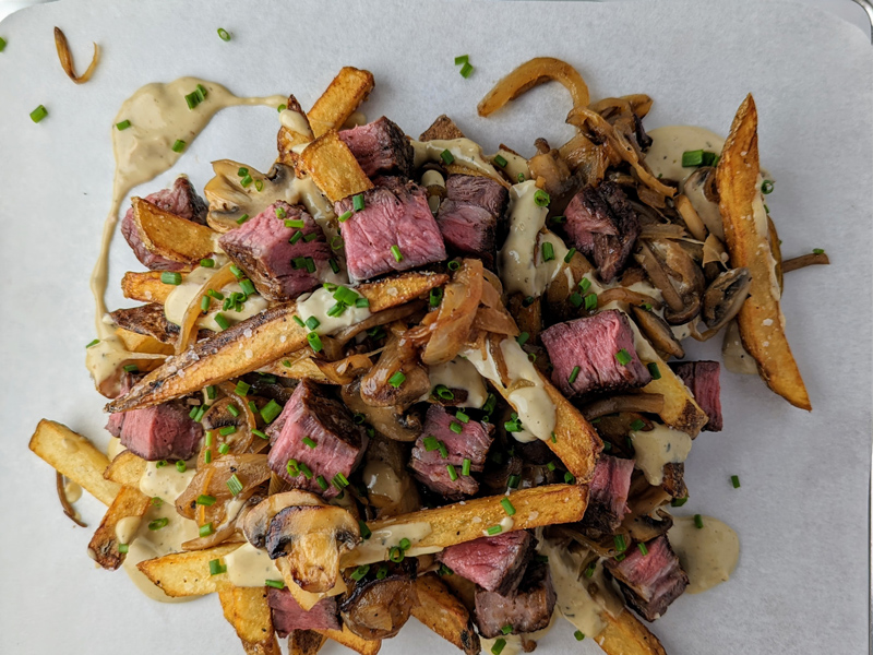 Messy Ballpark Ribeye Fries