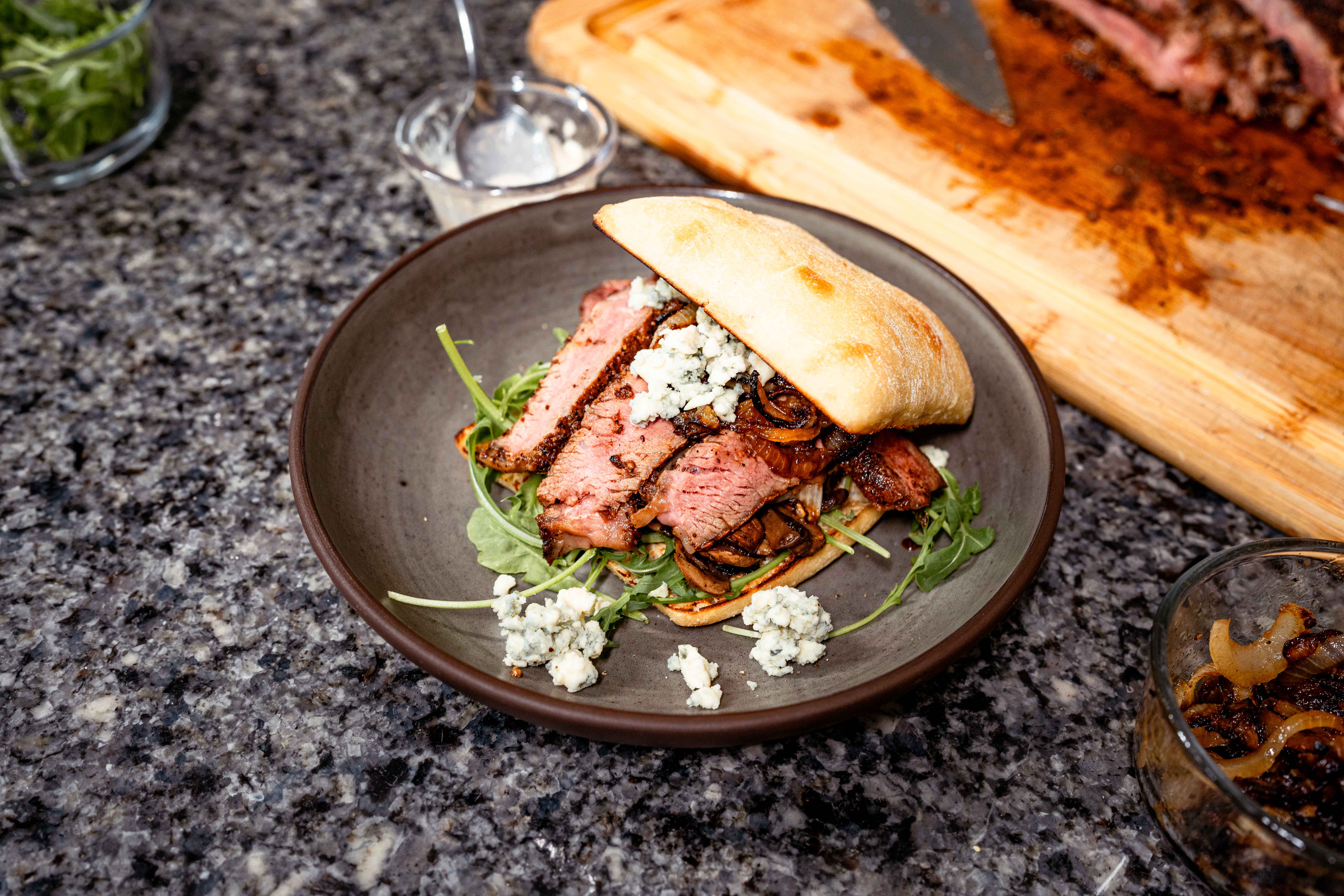 Tomahawk Steak Sandwich